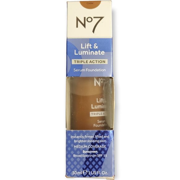 Makeup | Nwt No7 Foundation Serum Action Lift Luminate Triple Spf ...